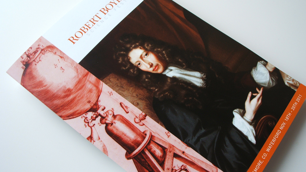 ROBERT BOYLE SCIENCE FESTIVAL – Logo and Brochure design - Red Heaven ...