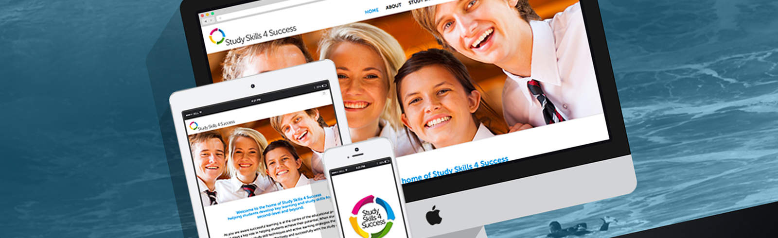 STUDY SKILLS 4 SUCCESS – Website & Print Materials - Red Heaven Design